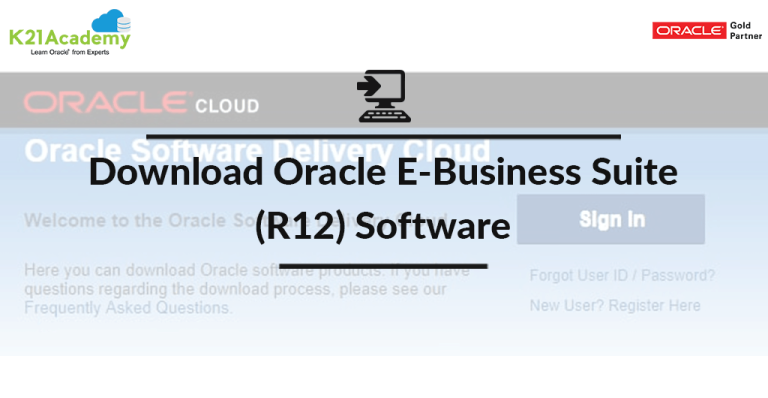 Edelivery Oracle Site: Steps to Download EBS R12 Software