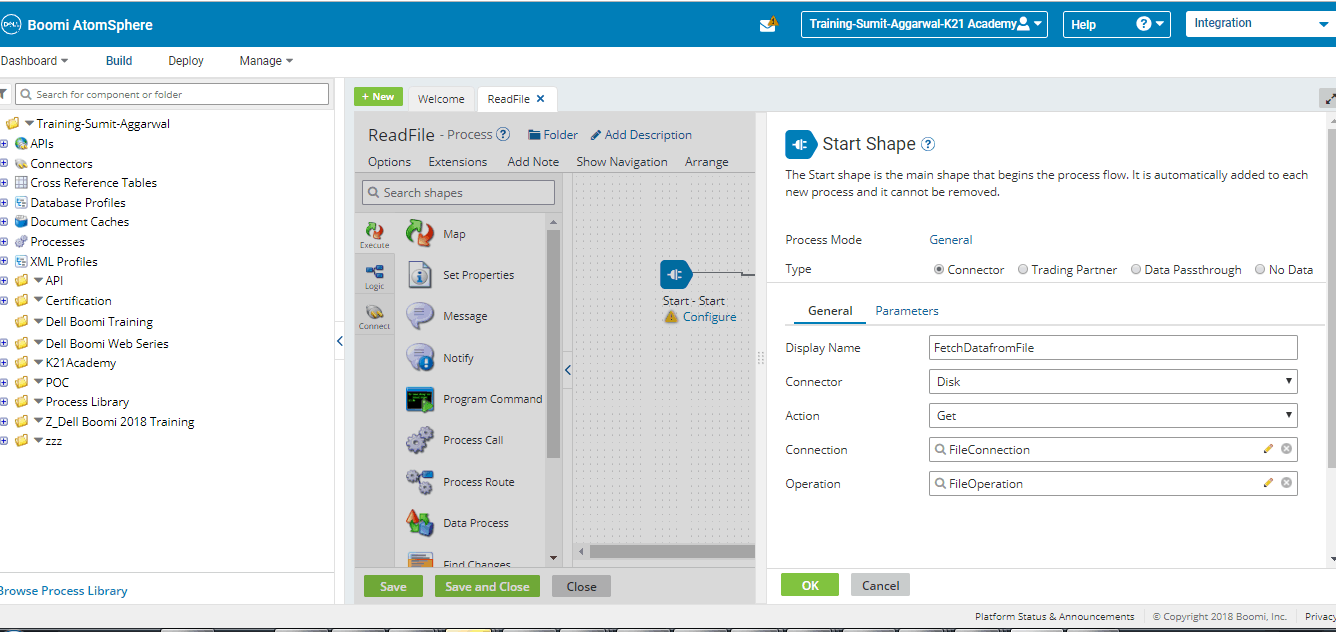 Build your first Dell Boomi Platform Process in 5 min