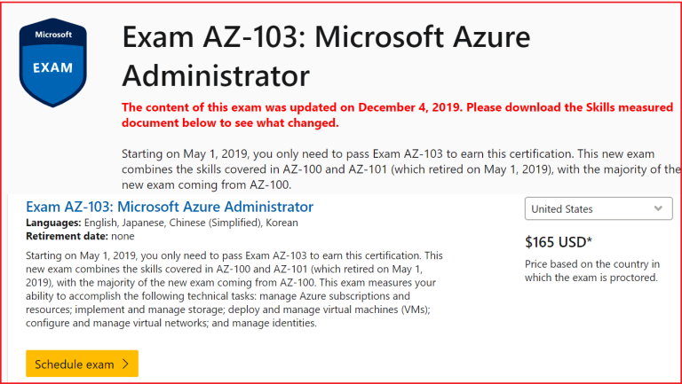 AZ 103 Exam: Complete Guide for Microsoft Azure Administrator ...