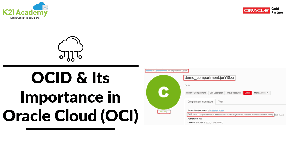 Oracle Cloud Identifier (OCID) in Oracle Cloud(OCI)