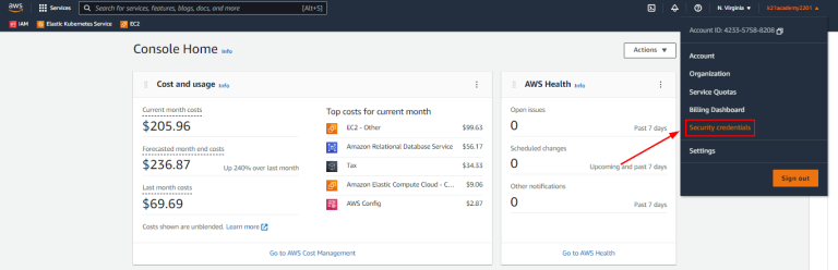 How To Create Access Keys And Secret Keys In AWS